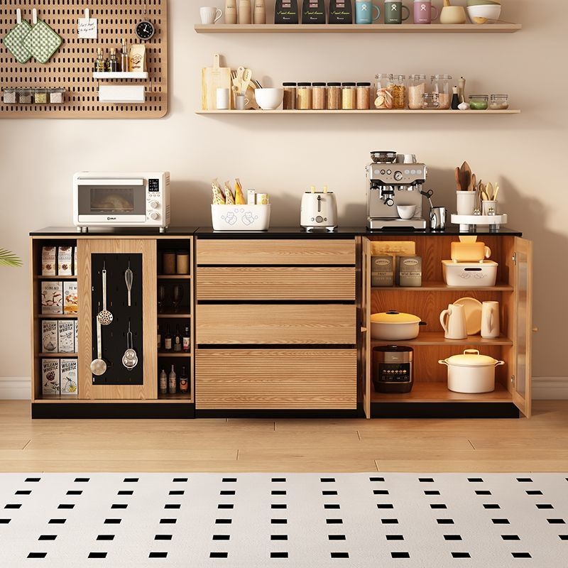 90CM high dining cabinet,wall mounted integrated storage cabinet ...