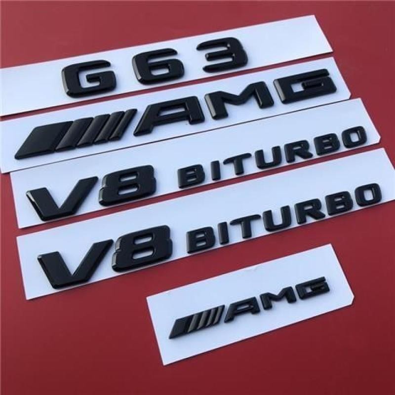 [Hot Sale] Benz G-Class modified G500 Car logo G63 Word logo AMG Car ...