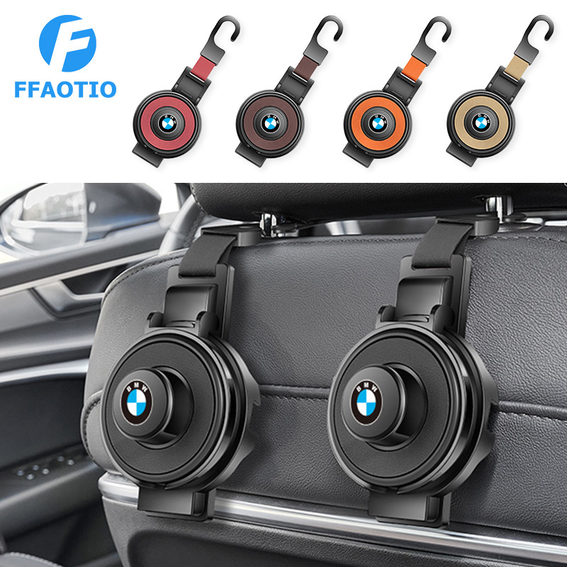 FFAOTIO Car Seat Back Storage Hook Cup Holder Phone Stand For BMW F30 ...