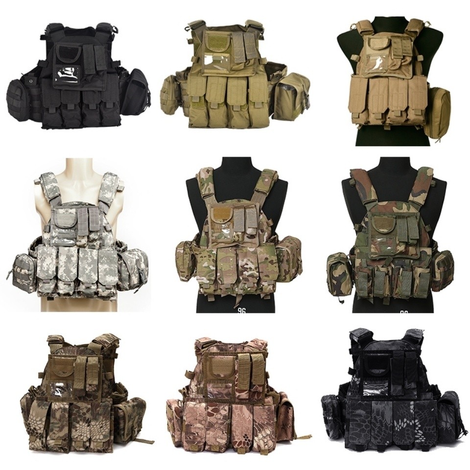 Field 6094 Tactical Vest CS Special Forces Multifunctional Amphibious Vest | Shopee Malaysia