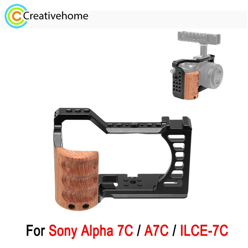 PULUZ Video Camera Cage For Sony Alpha 7C / ILCE-7C / A7C Camera Metal ...