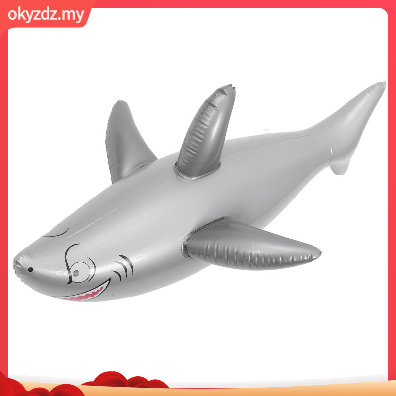 Interactive Playthings Inflatable Dolphin Shark Birthday Party ...
