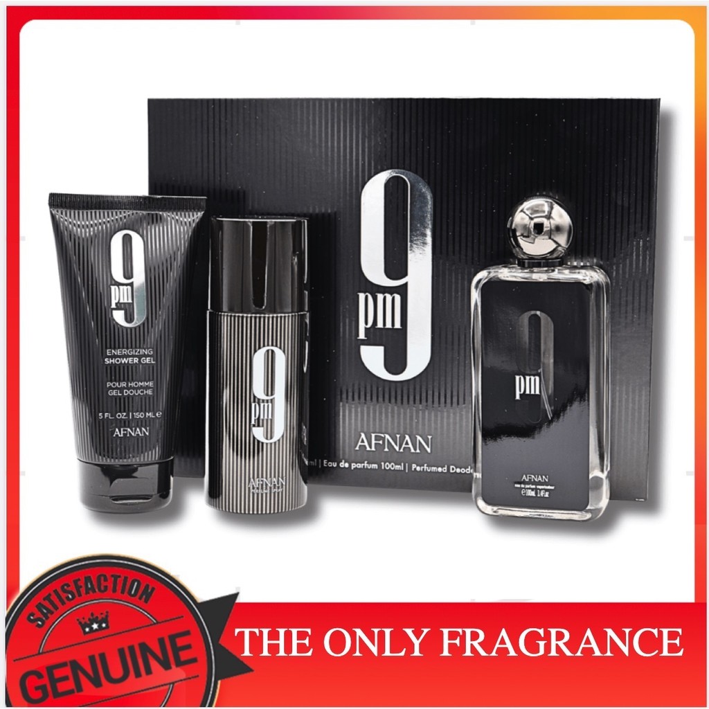 AFNAN 9pm 100ml Edp Gift Set Edition | Shopee Malaysia