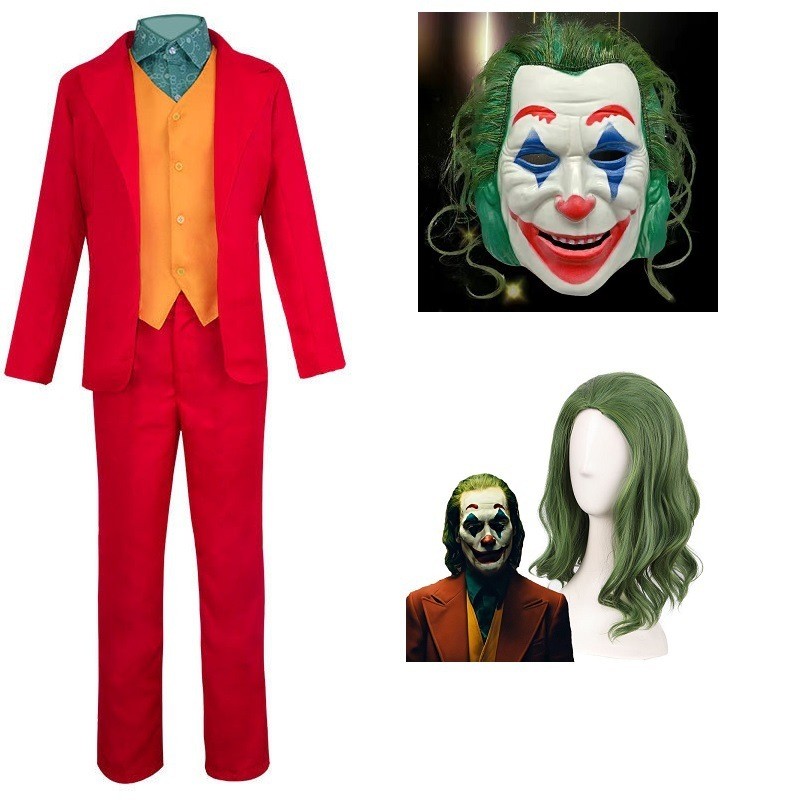 Halloween Stage Costume joker joker cosplay Costume Adult Same Style ...