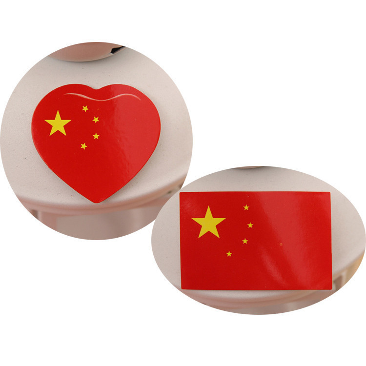 Love Red Star Face Sticker,36 Pcs National Flag Face Sticker Chinese ...