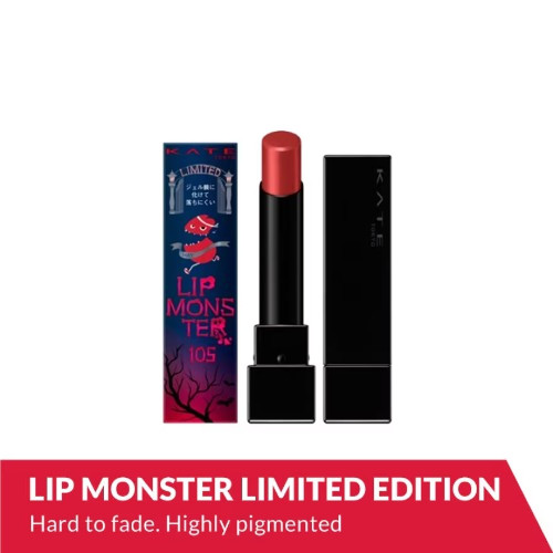 KATE Lip Monster 105 lipstick with vivid coloration | Shopee Malaysia