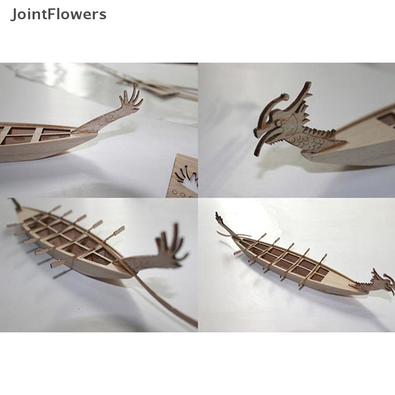 JSMY Chinese Dragon Boat simulation ancient ship assembly model Kits ...