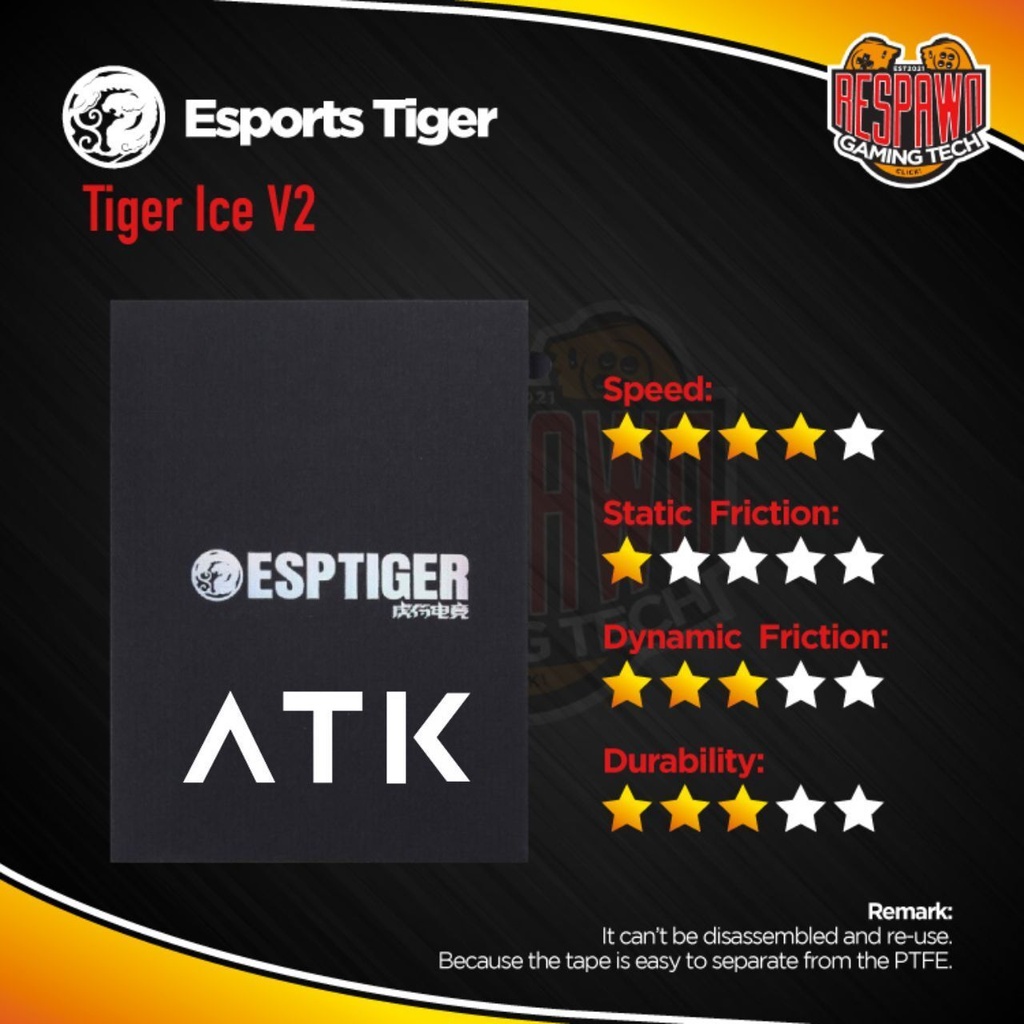 Esports Tiger ICE V2 - ATK F1 Series | Shopee Malaysia