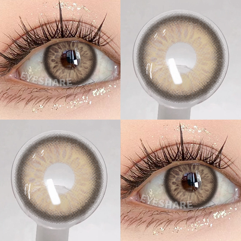 EYESHARE Color Contact Lens for Natural Makeup Eyes Wear 1 Year ...