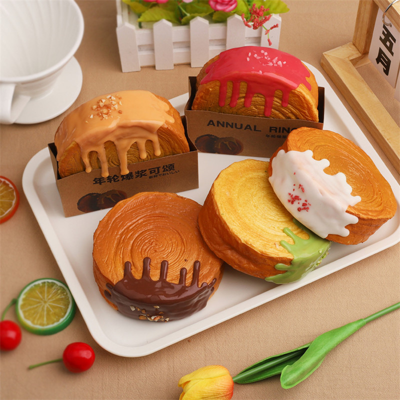 Creative Stress Relief Toy Bread Simulation Food Model Squeeze Pinching ...