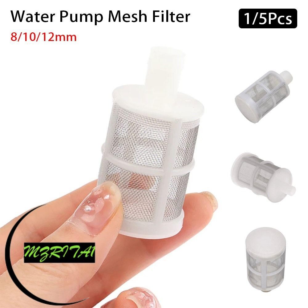 MARITA1 1/5Pcs Water Pump Filter, Diaphragm Pump 8mm 10mm 12mm Water ...