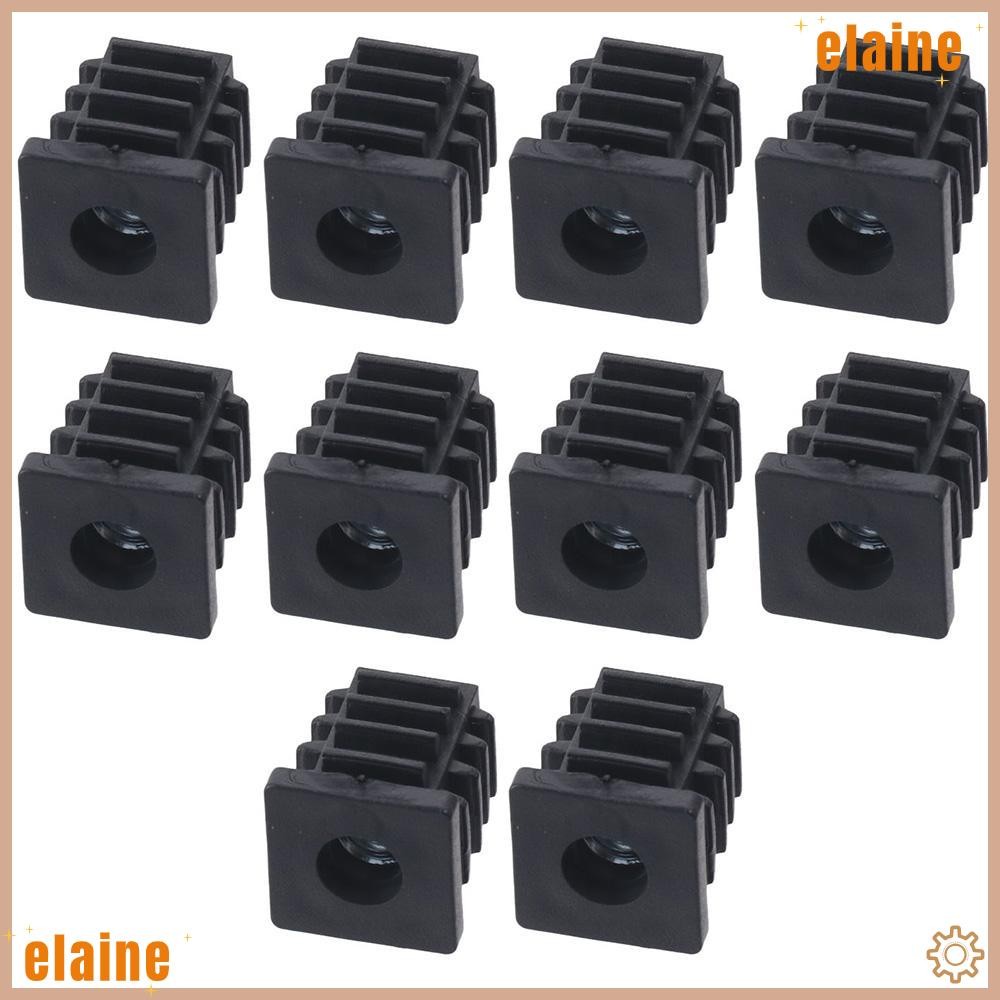 ELAINE2 Blanking End Caps, Square Plastic Pipe Plugs, Fashion Wihtout ...
