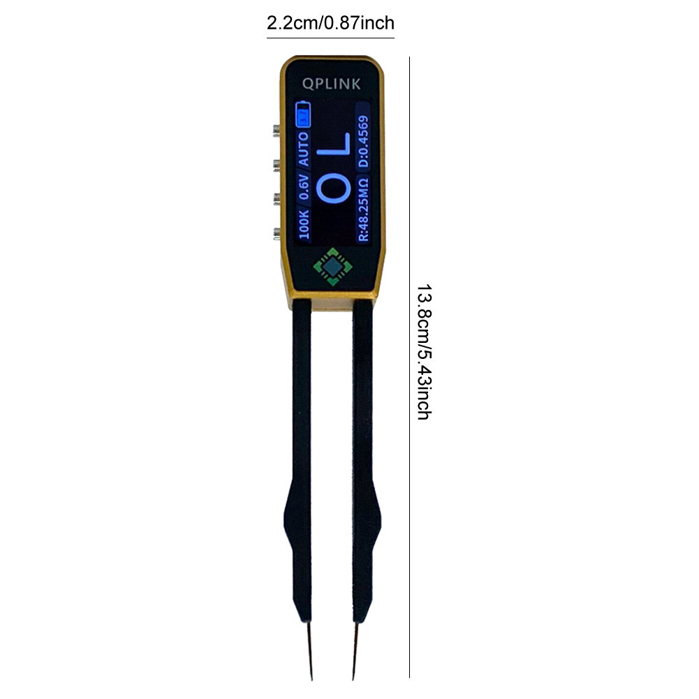 Smart Tweezer LCR SMD ESR Tester 100kHz Diode Continuity Test Auto ...
