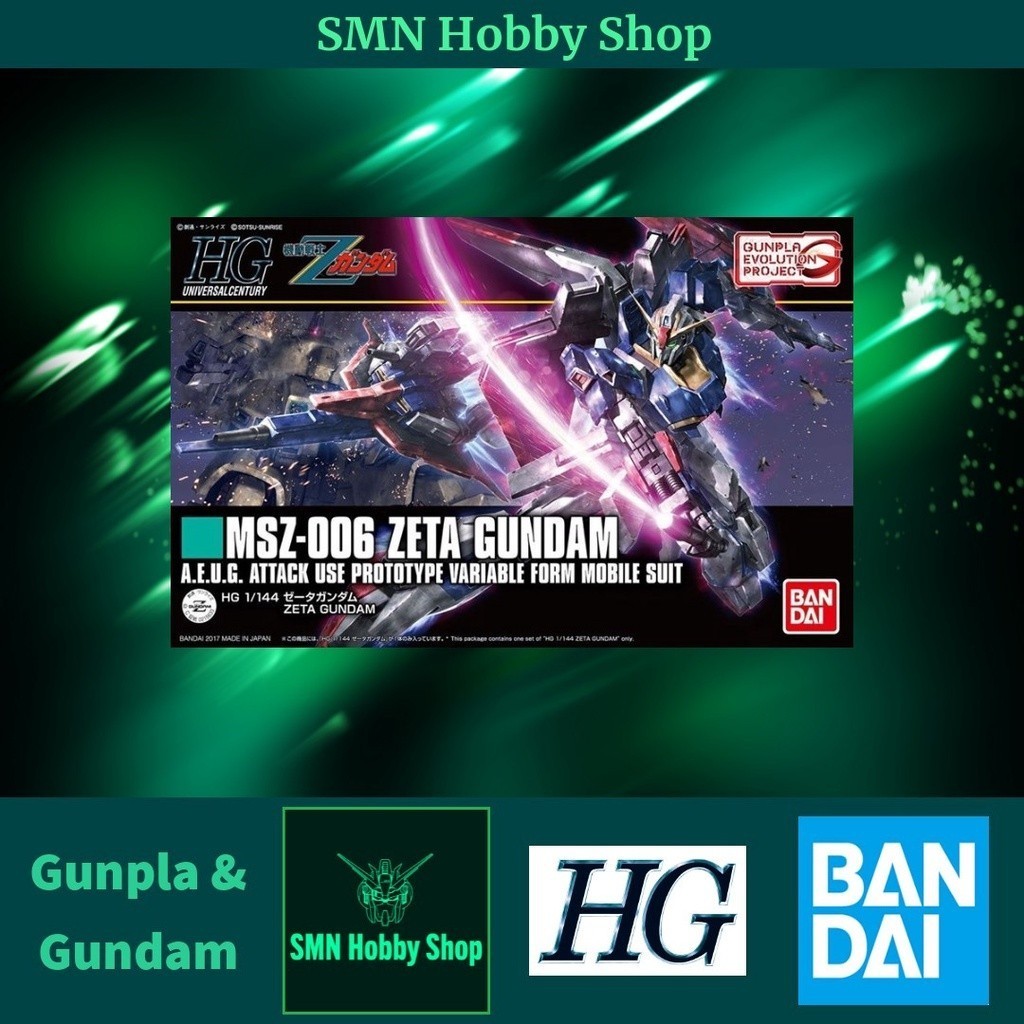 HG 1/144 MSZ-006 Zeta Gundam 203 Gunpla Gundam Toys Plastic [HGUC] (Bandai) | Shopee Malaysia