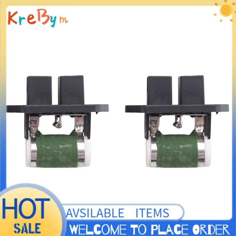 [krebym]2 PCS Radiator Heater Fan Motor Resistor for Fiat Alfa Romeo ...