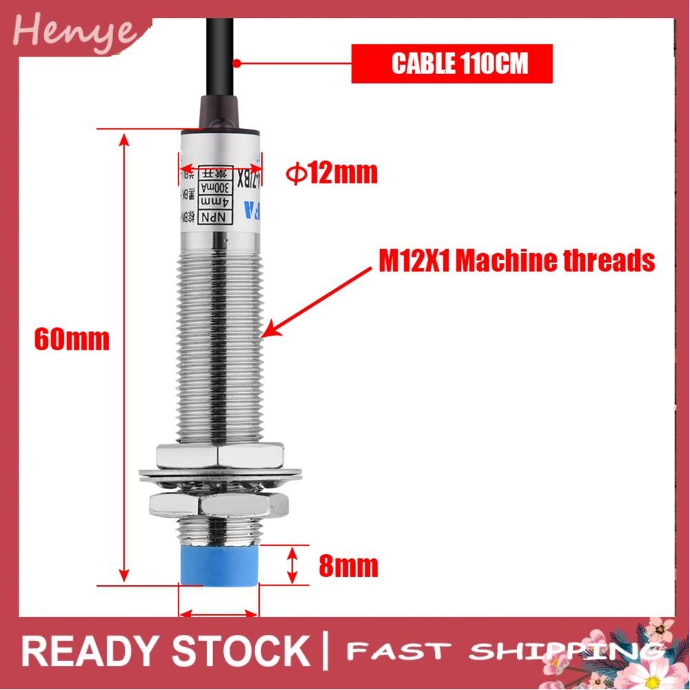 Henye Inductance Sensor Switch 3-Wire PVC Cable IP65 Protection for 3D ...