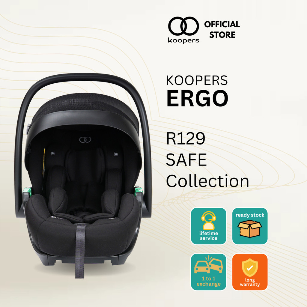 Koopers Ergo R129 SAFE Collection Miros & JPJ Approved Baby Carrier Seat | Shopee Malaysia
