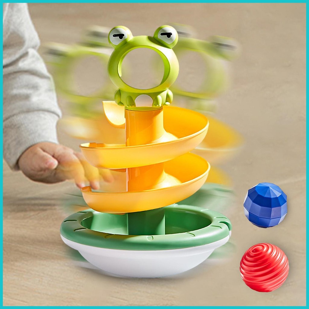 Stacking Ball Toy Frog Educational Preschool Learning & Developmental ...