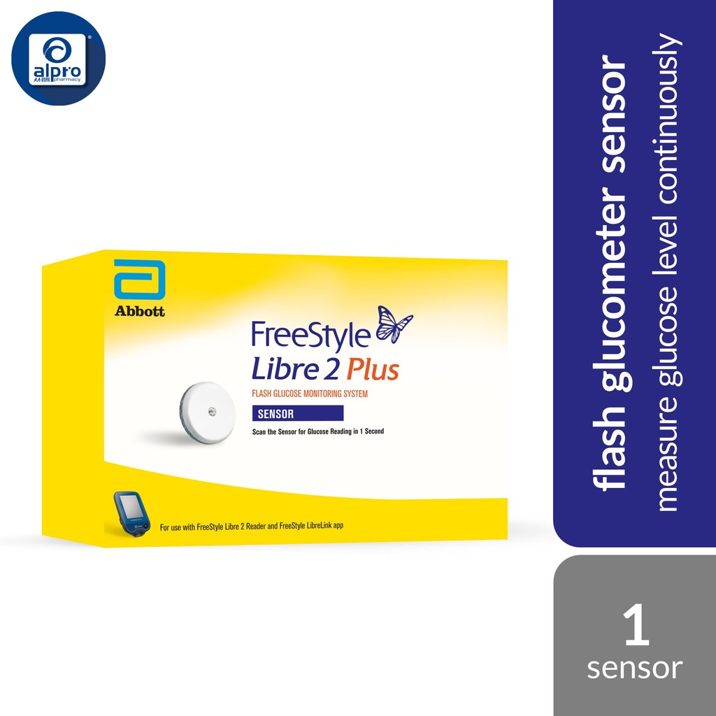 Abbott Freestyle Libre 2 Plus Sensor | Measure Your Glucose Level ...