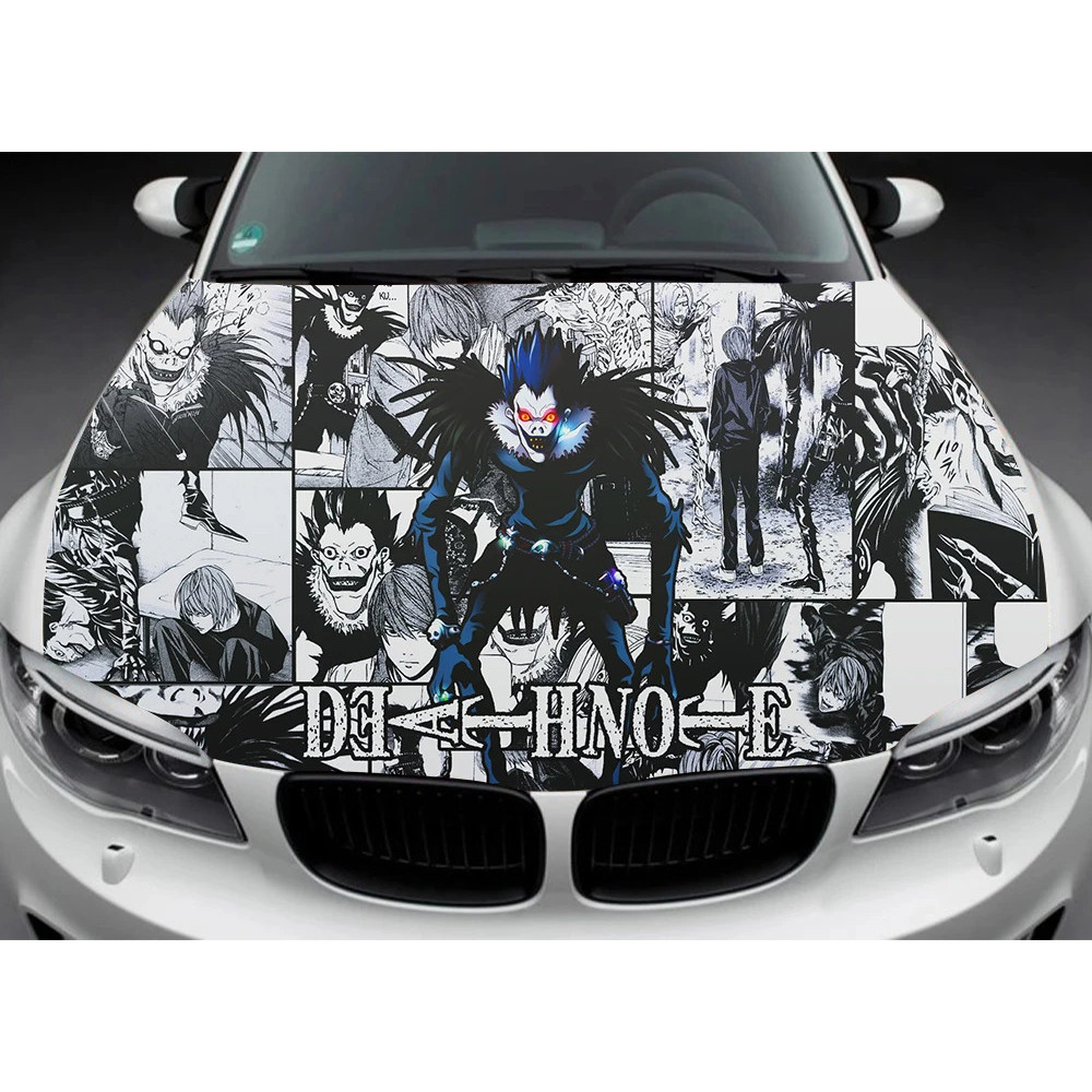 Death Note Car Hood Decal, Vinyl, Sticker, Graphic, Wrap Decal, Truck ...