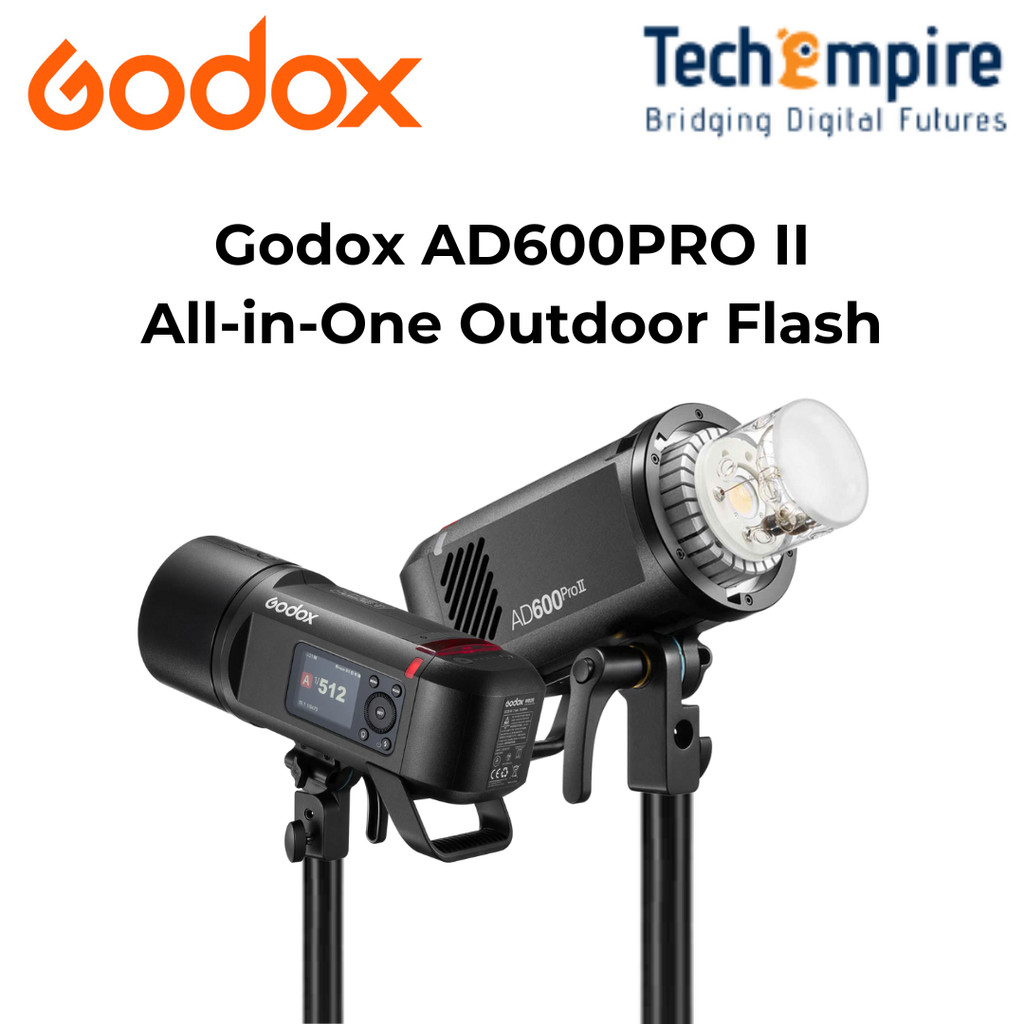 Godox AD600Pro II All-in-One Outdoor Flash 1 Year Malaysia Warranty ...