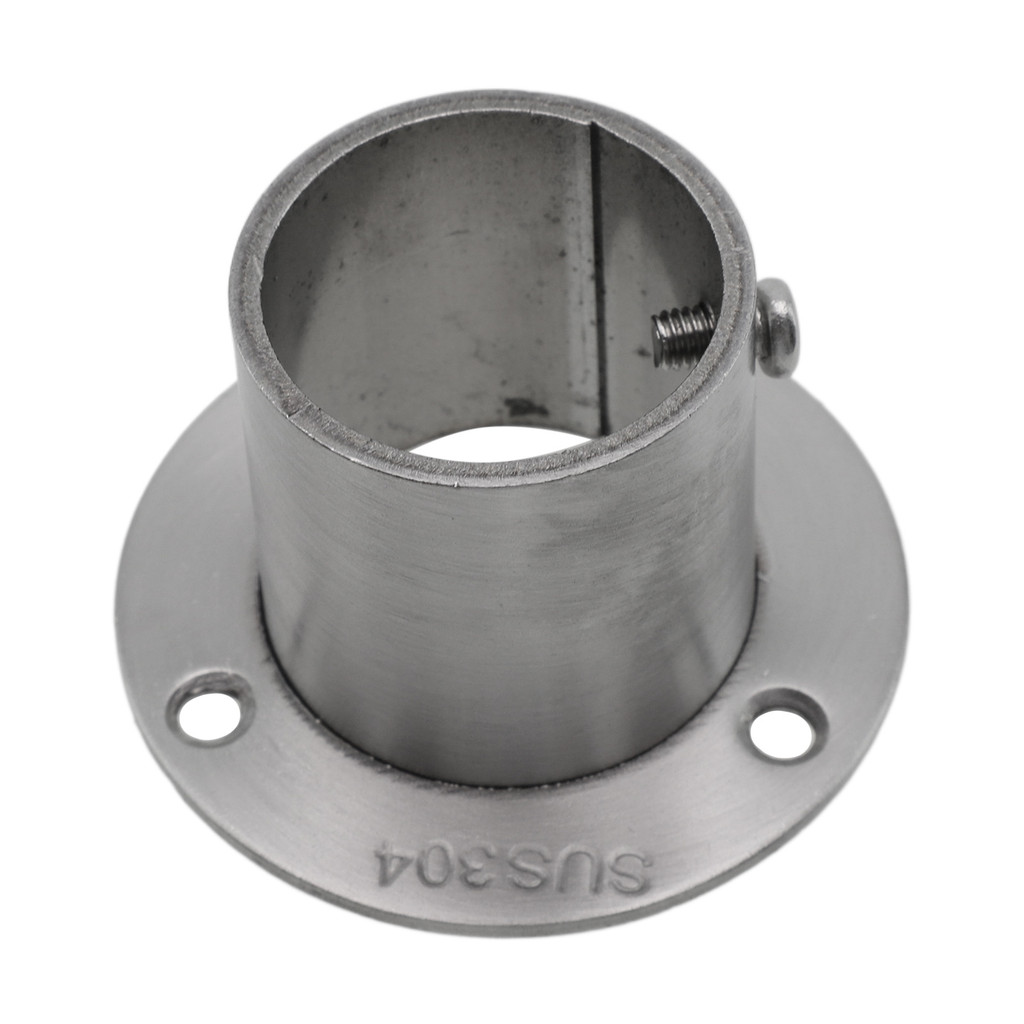 Heavy Duty Stainless Steel Wall Flange for Tube Attachment Multiple ...