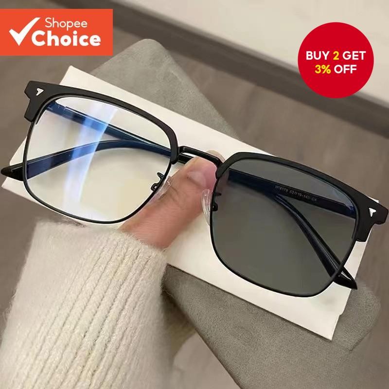 Unisex Photochromic Computer Glasses Blue Light Radiation Protection ...
