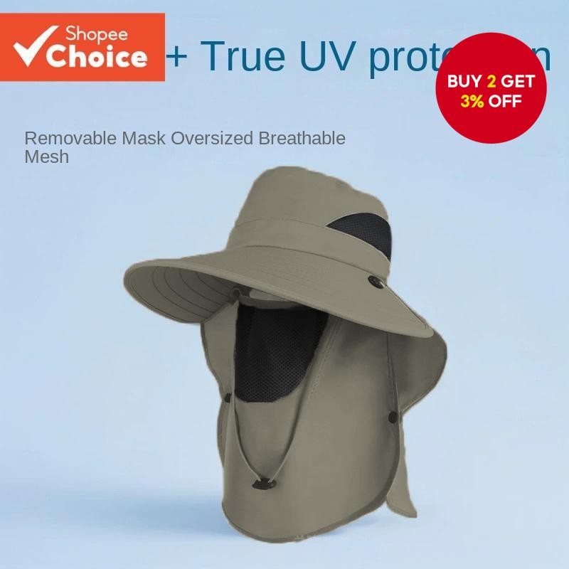 Wide Brimmed Sun Hat With 360 Degree Protection And Visor Ventilation ...