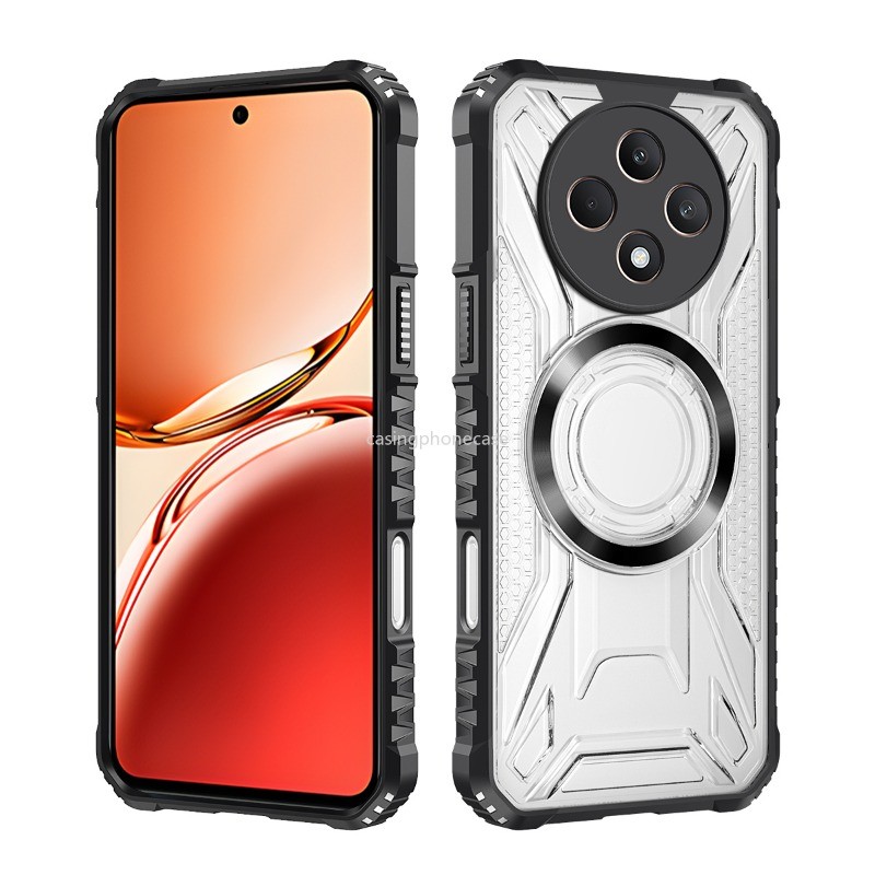 Luxury Magnetic Ring Phone Case For Oppo Reno12F Reno 12F 5G 2025 ...