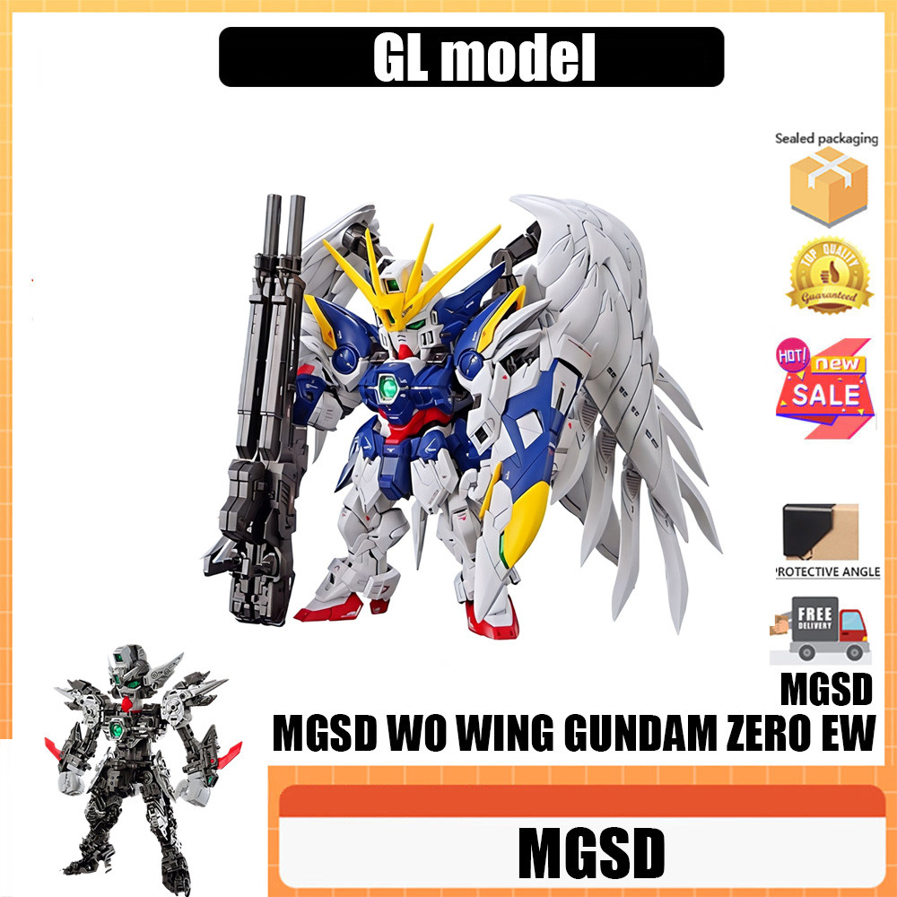 GL MGSD WO WING ZERO EW XXXG-00 New Factory ZERO Type Flying WING MGSD Lint EW Angel Assembly ...