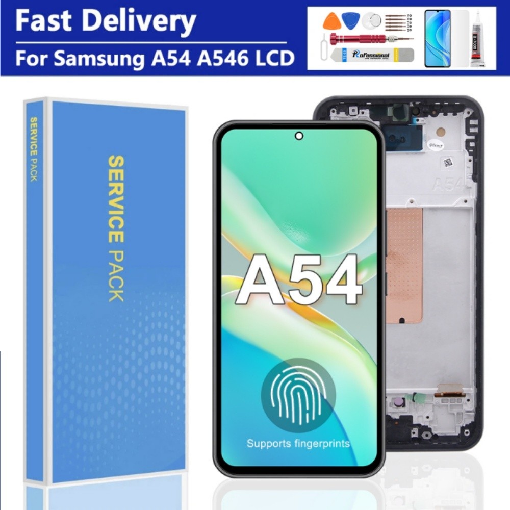 AMOLED For Samsung Galaxy A54 5G LCD SM-A546B A546U SM-A546B/DS Display ...