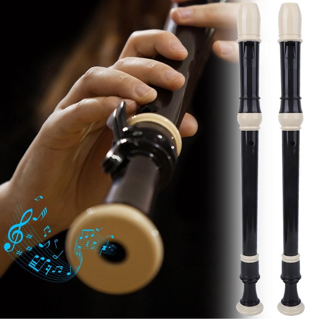 Maib Alto Recorder 8 Hole F Key Resin 3-Piece German/Baroque Fingering ...