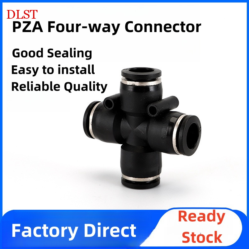 Pneumatic Joint Cross Type Four-Breathable Pipe Joint PZA04 06 08 10 ...