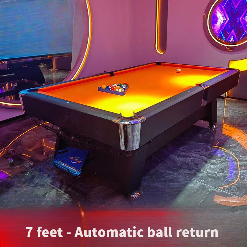 7-Foot American Black Eight Snooker Table/Billiards (Automatic Return ...