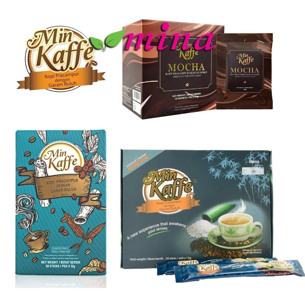 Nak ORI?? MIN KAFFE Lama Hitam Baru Hijau Kopi Mineral Garam Buluh 20s ...