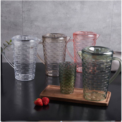 1.5L/2L/2.3L Design Jug With 4 Cups Bekas Jus Air Minuman Jug With ...