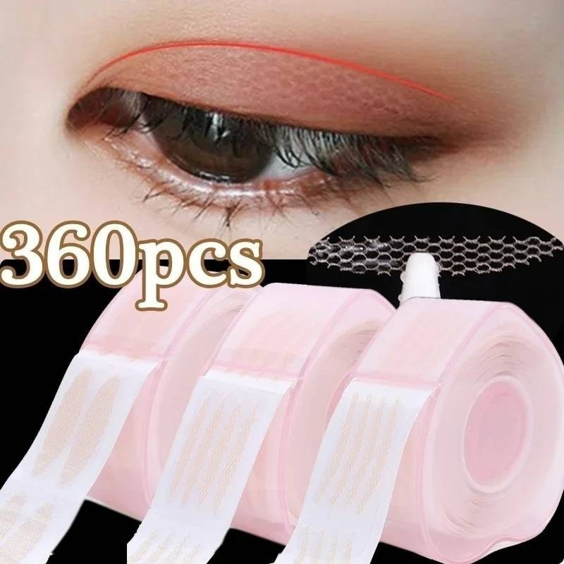 360Pcs/Roll Invisible Double Eyelid Patch - Big Eyes Eyelid Tape - Eye ...