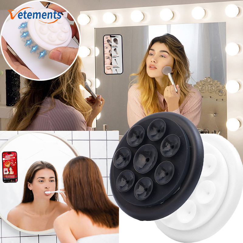 Practical Wall Mounted Smartphone Silicone Suction Cup Stand ...