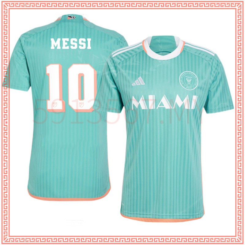 MESSI MLS 2024 Third Kits Miami International Men's Football Shirt Top ...