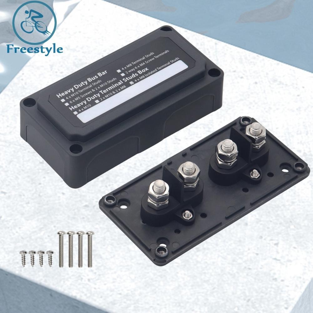 200A 48V Bus Bar Busbar Box Module with 4X M8/M10 Terminal Studs for ...