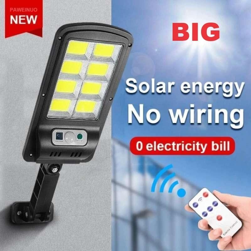1000W Solar Light IP67, Waterproof, Outdoor Wall Lamp, Motion Sensor ...