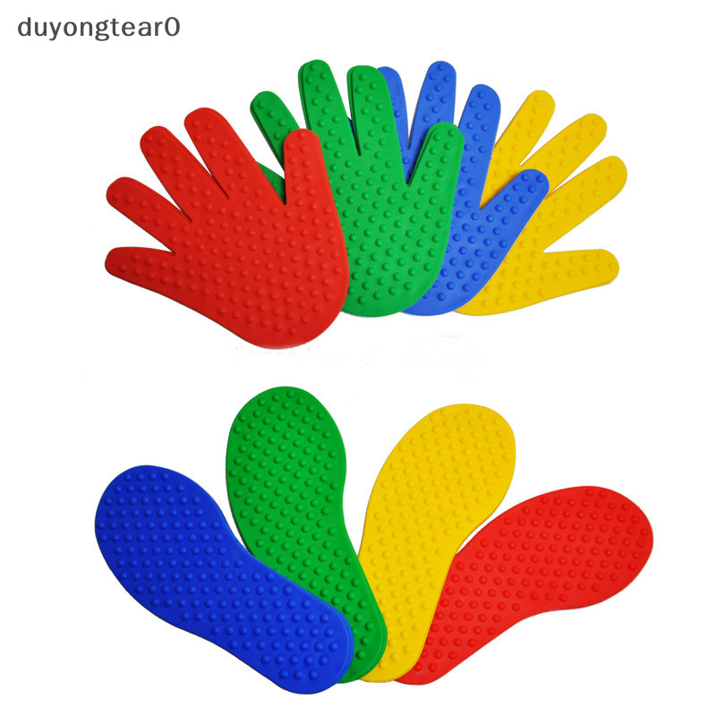 (duyongtear0) Hand Feet Game Sensory Autism Sports Games Kids Handprint ...