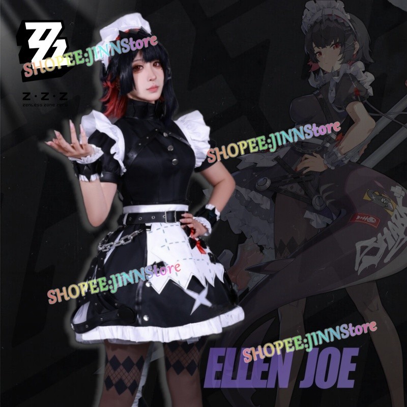 - JINN - ELLEN JOE Cosplay Game ZENLESS ZONE ZERO Cosplay Costume ELLEN ...