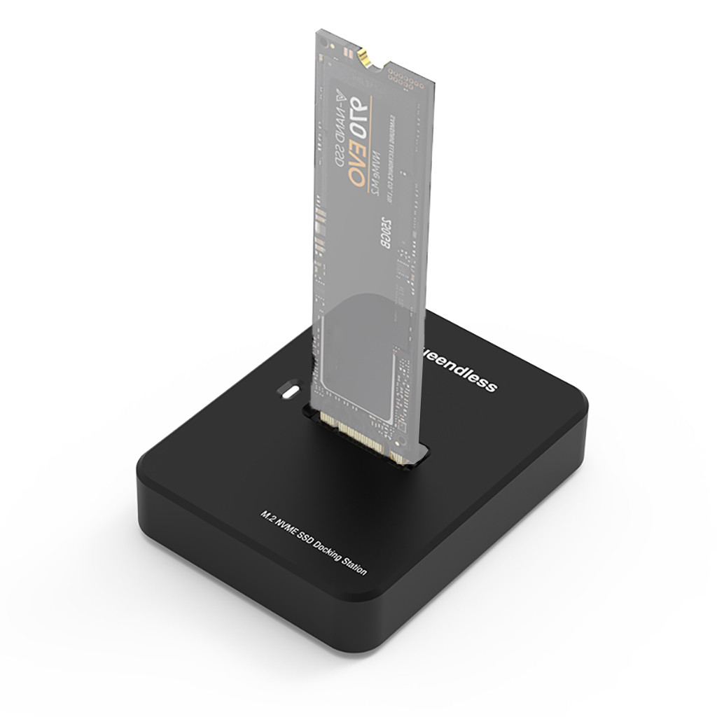 Blueendless For NVME 10Gbps / SATA 5Gbps Dual Protocol M.2 SSD Enclosure Type-C Mobile Hard ...