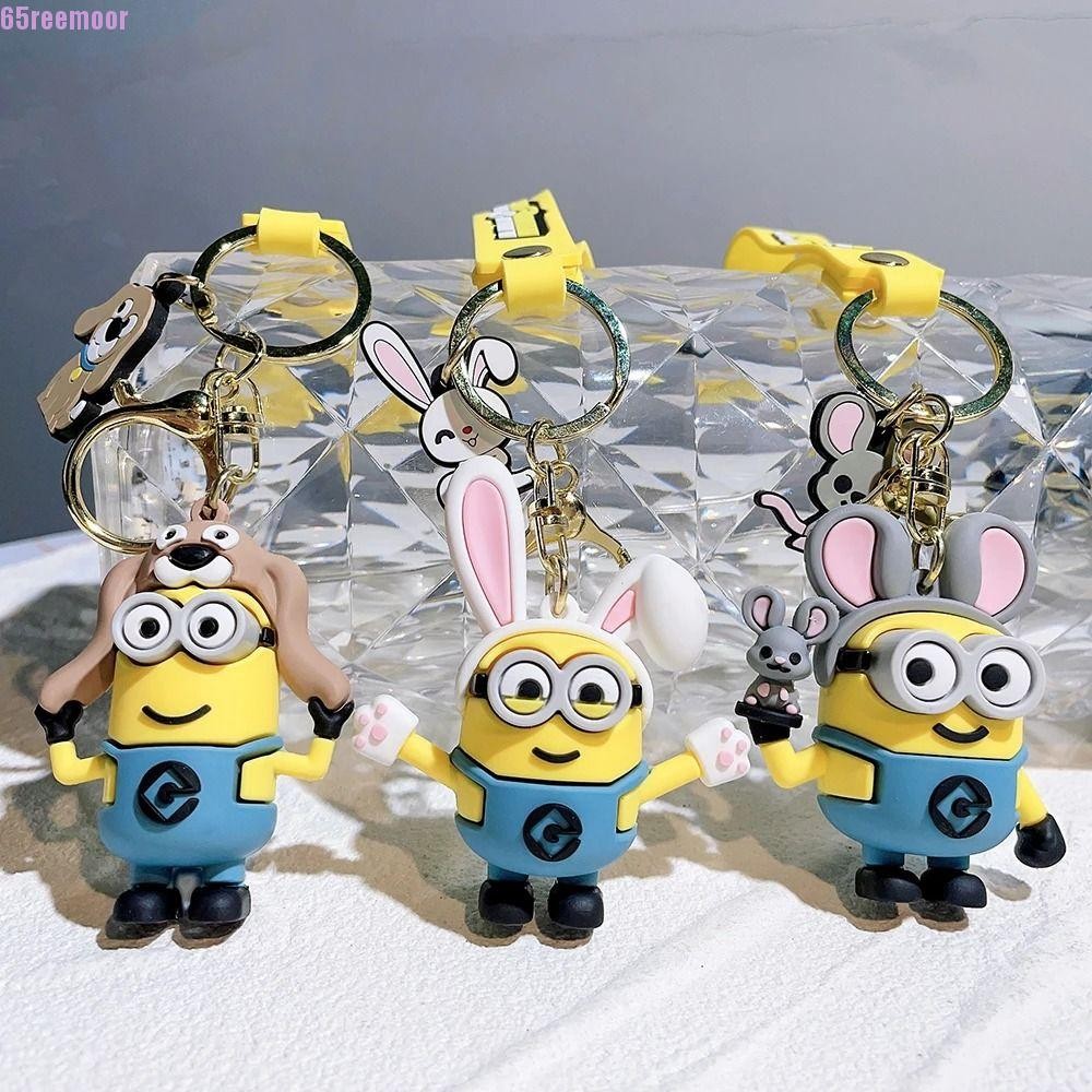 REEMOOR Cartoon Figure Keychain, Bob Kevin 12 Chinese Zodiac Cartoon ...