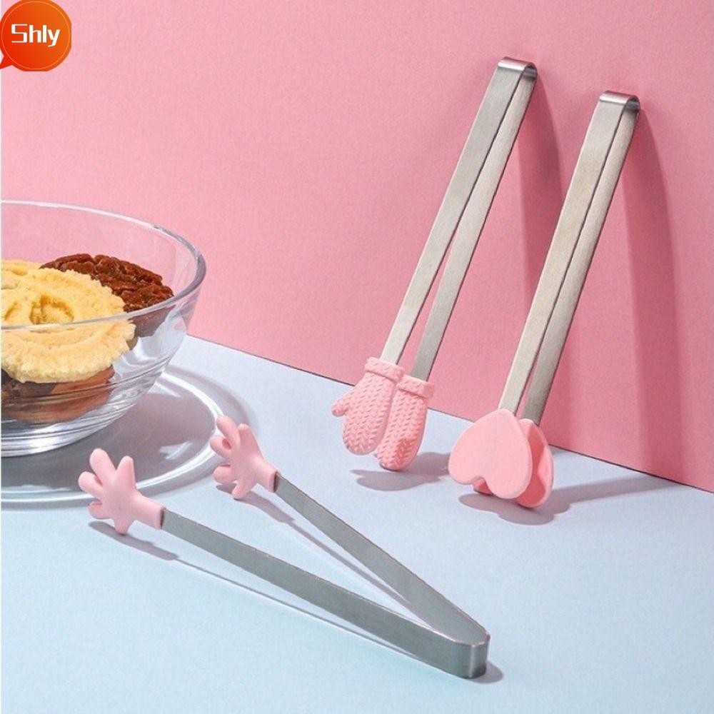 SHLY Food Clips, Non-slip Hand-shaped Snack Clips, Mini Silicone ...