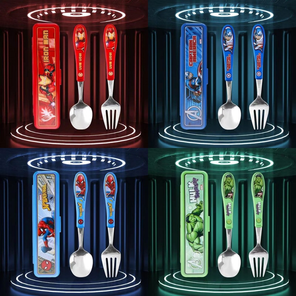 Fun and Cute New Disney Marvel Spider-Man Cutlery Set with 304 ...