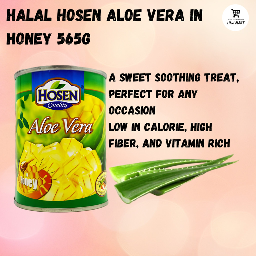 Halal Hosen Aloe Vera in Honey 565G Aloe Vera Can | Shopee Malaysia