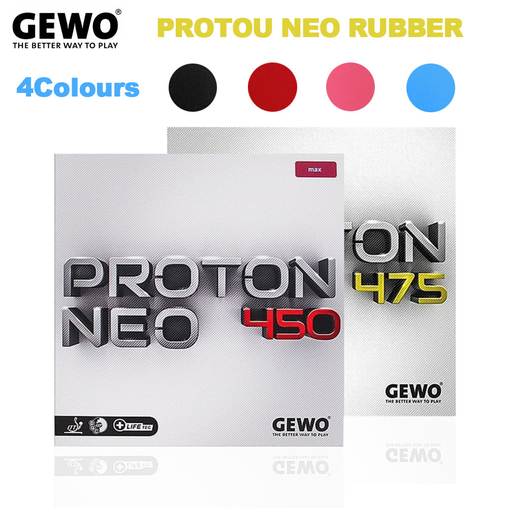 Original GEWO PROTON NEO 450 Table Tennis Rubber Non-sticky PROTON NEO ...