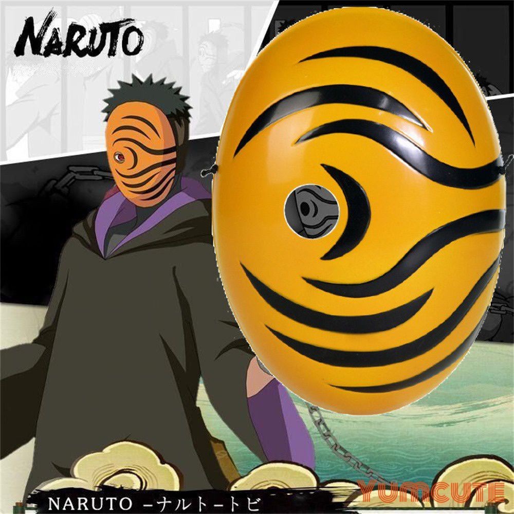 Anime Naruto Uchiha Obito Akatsuki Ninja Madara Uchiha Masquerade ...
